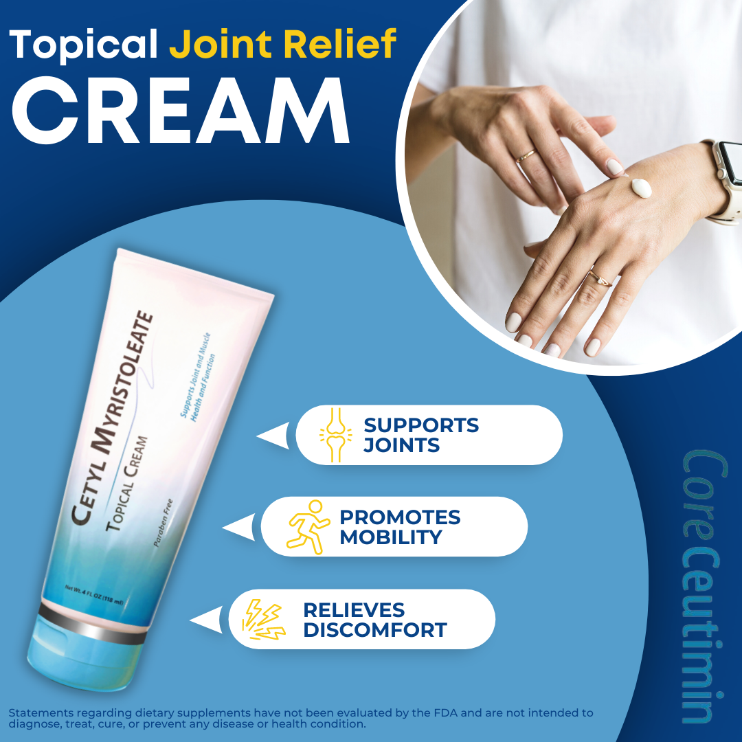 Cetyl Myristoleate Topical Joint Relief Cream * - Manufactured in the ...
